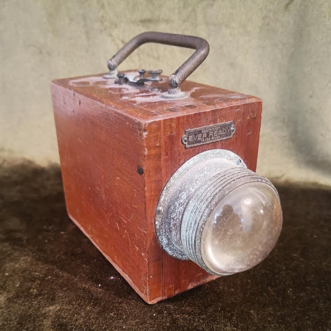 Antique Ever Ready Bullseye Bulb Torch Hand Lamp, WW1 - Etsy UK