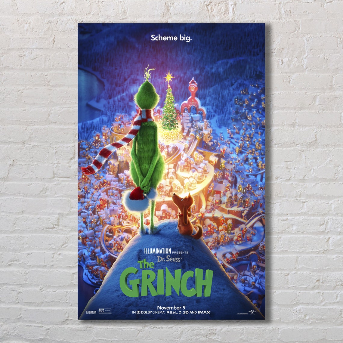 Poster the Grinch - Etsy Canada