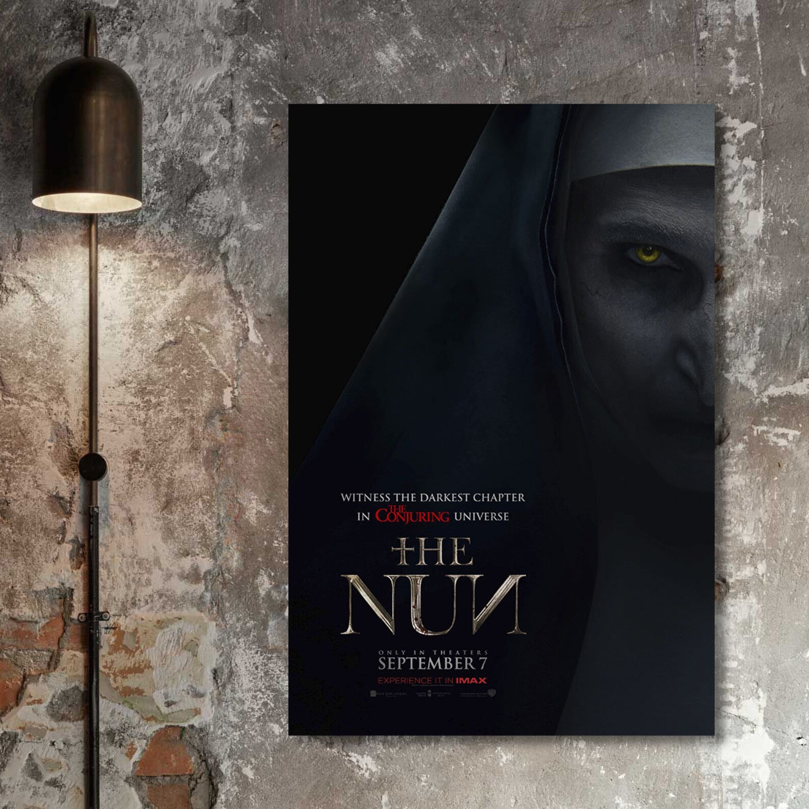 The Nun Poster - Etsy