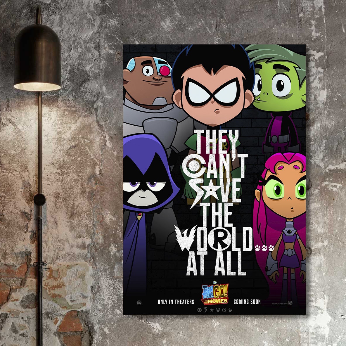 Teen Titans Go to the Movies Poster Kids - Etsy
