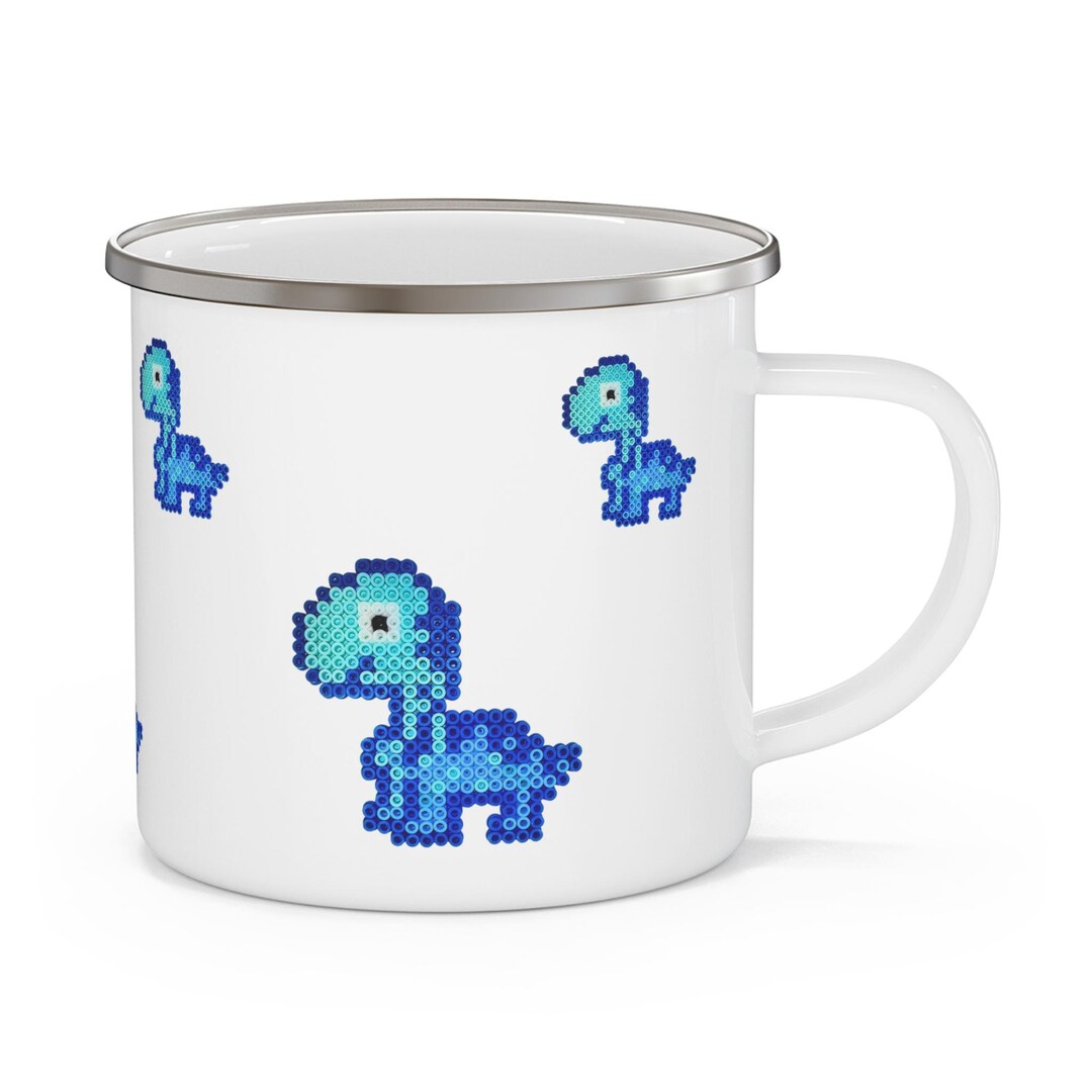 Indestructible Kid Mug - Blue Dinosaur - Etsy