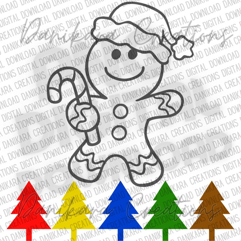 Gingerbread Paint Kits - Etsy