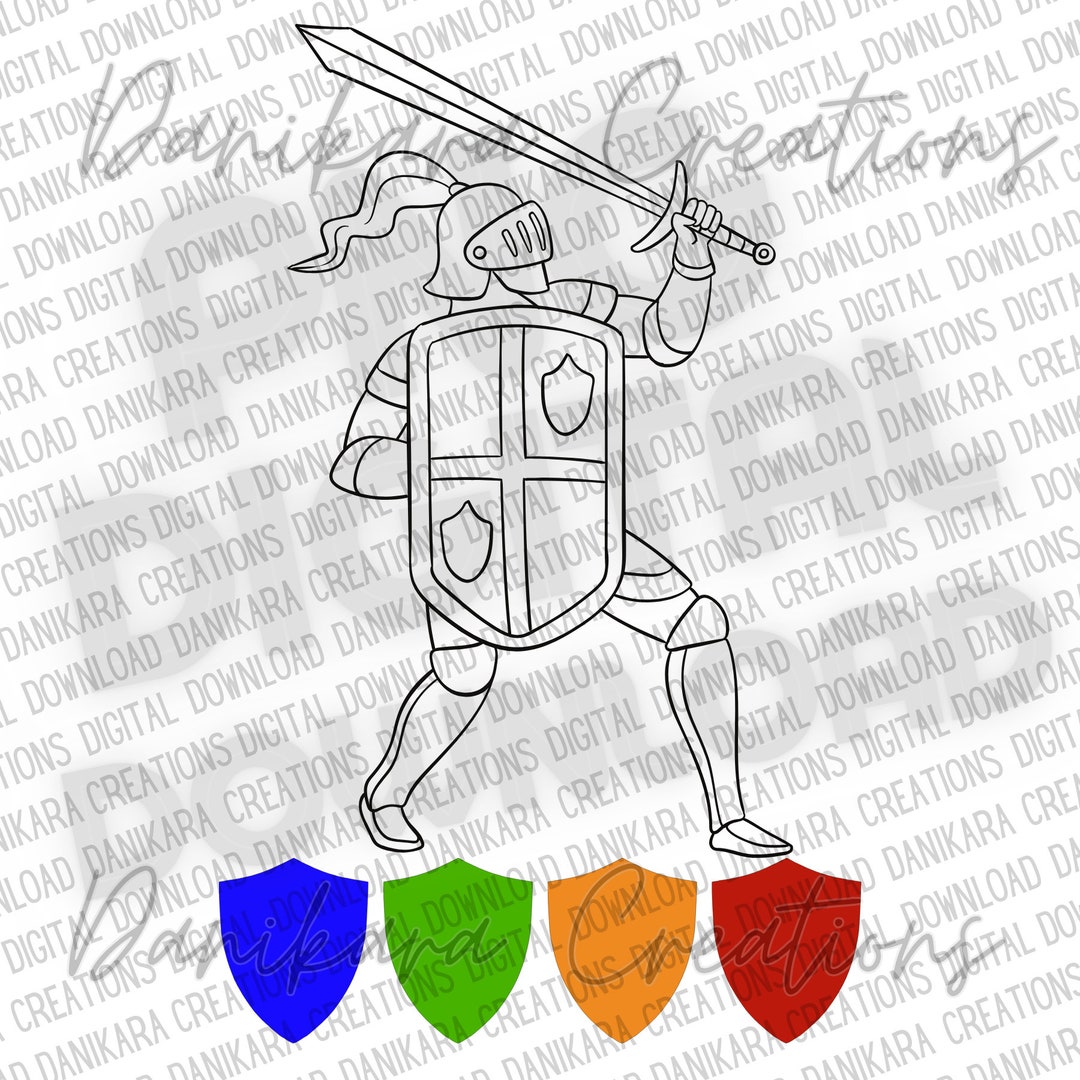 Knight Paint Your Own PNG, Paint Your Own Cookie, PYO PNG, Custom Pyo ...