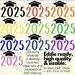 2025 Horizontal With Cap PNG & STL, Graduation PNG, 2025 Grad Cap Pngs ...