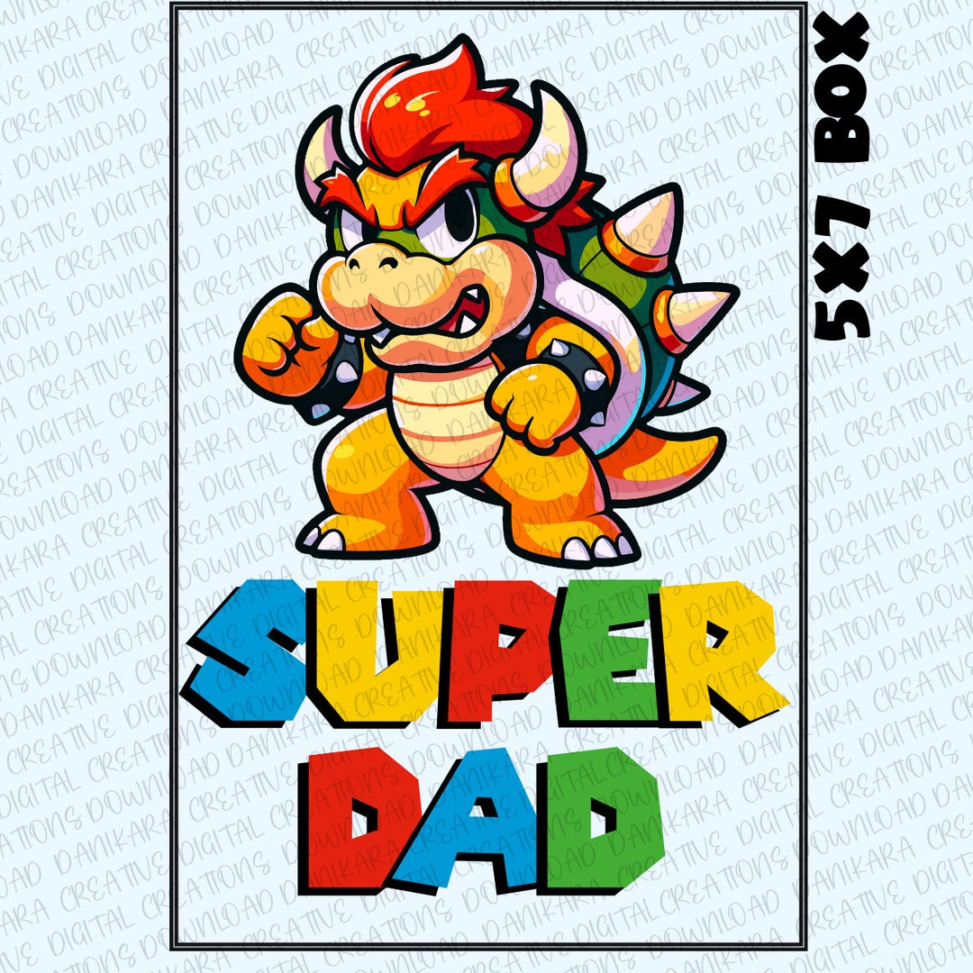 Super Dad Father's Day Cookie Cutter & PNG Set, Father's Day Cookie ...