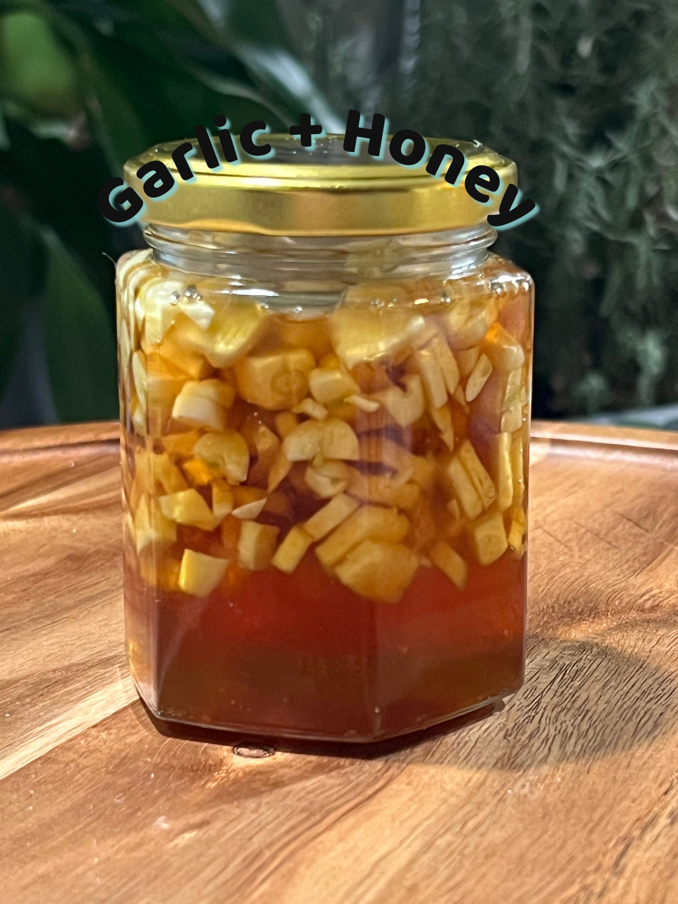 Garlic Infused Raw Honey 6oz - Etsy