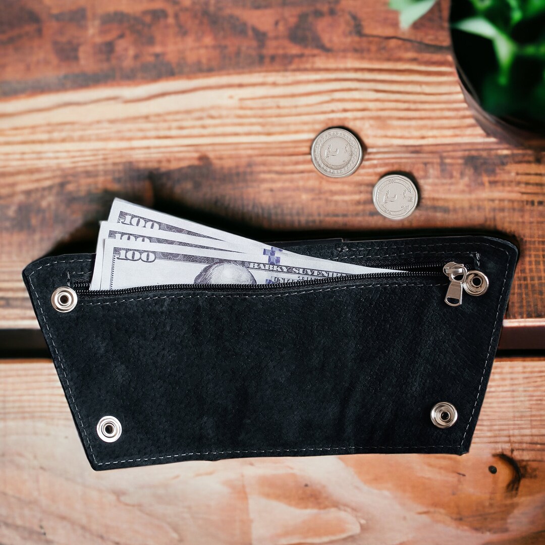Custom Leather Wrist Wallet Versatile Cuff Wallet for Travel and ...