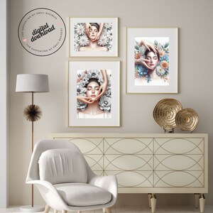 Facial Massage Art, Beauty Salon Decor, Spa Decor, Medical Spa Decor ...