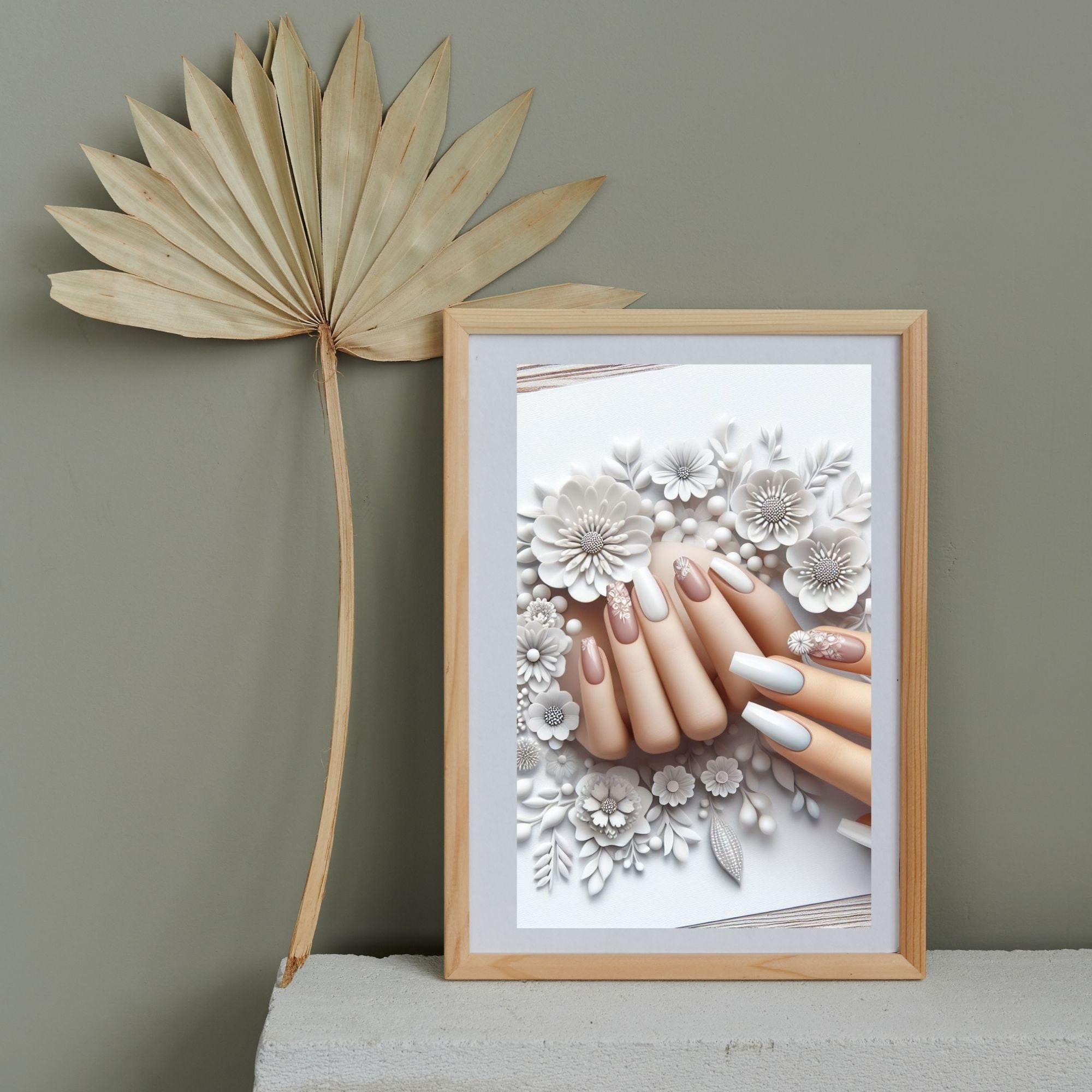 Printable Nails Print, Nail Salon Decor, Nail Tech Gift, Spa Wall Art ...