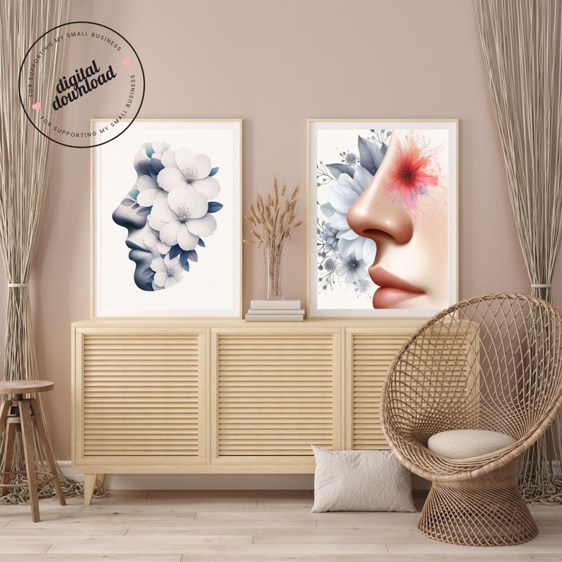 Anatomy of the Nose Art, Muscles and Arteries, Rhinoplasty Print, Nasal ...