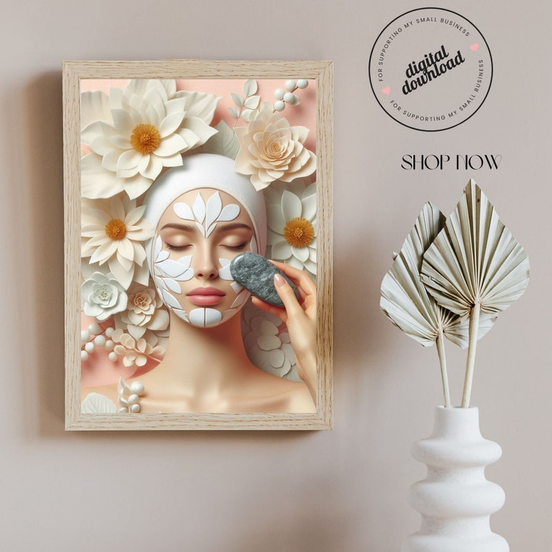 Framed Spa Art - Etsy