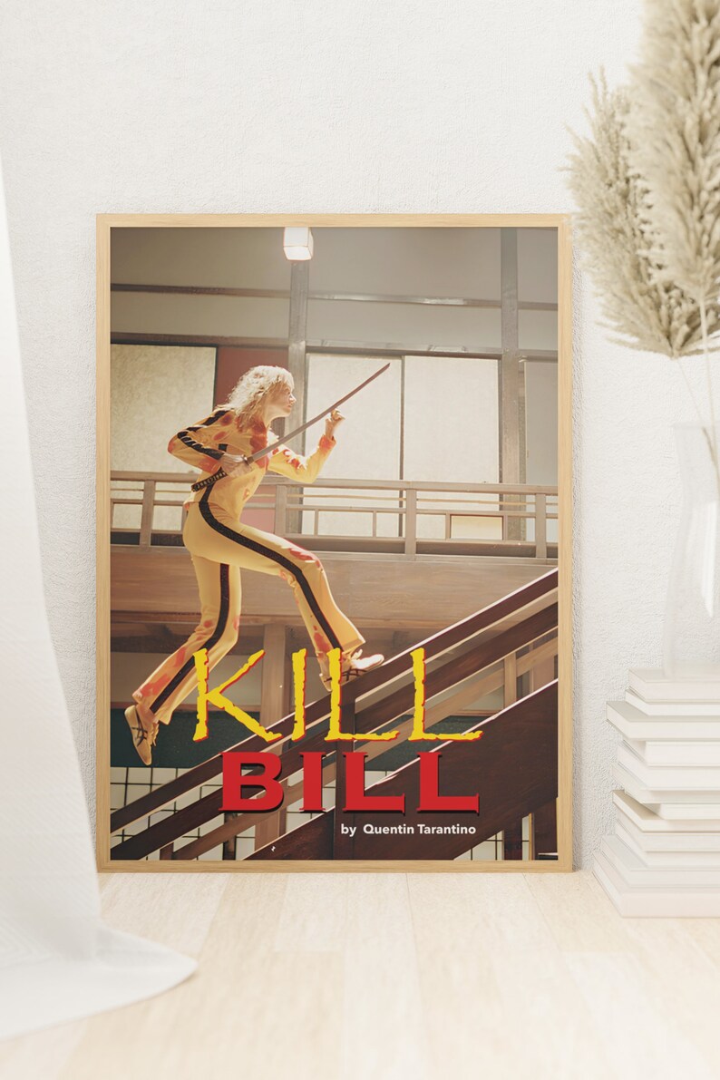 Kill Bill Poster | Digital Movie Poster | Printable Movie Poster | Wall ...