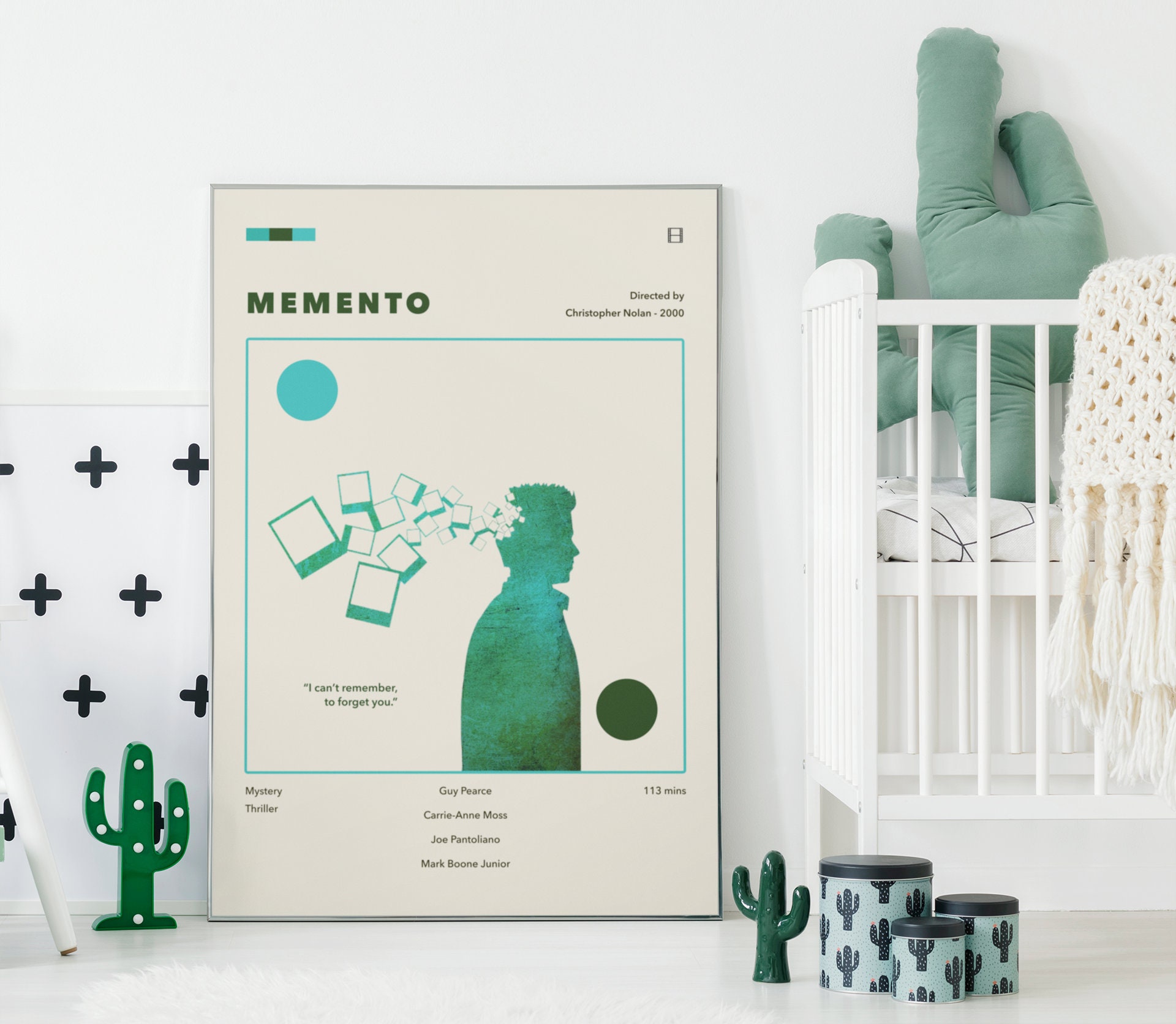 Memento Poster | Minimalist Movie Poster | Aesthetic Movie Poster ...