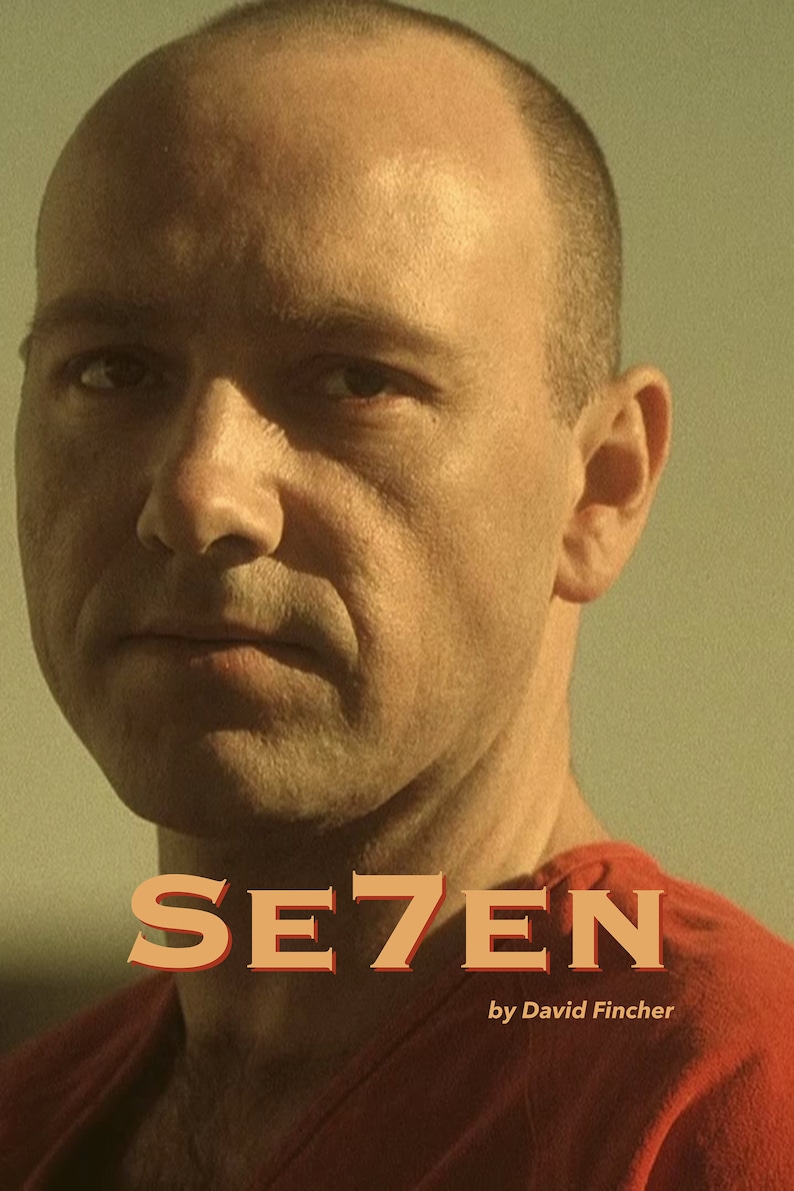 Se7en (seven) Movie Poster Digital Download, Minimalist Movie Print ...