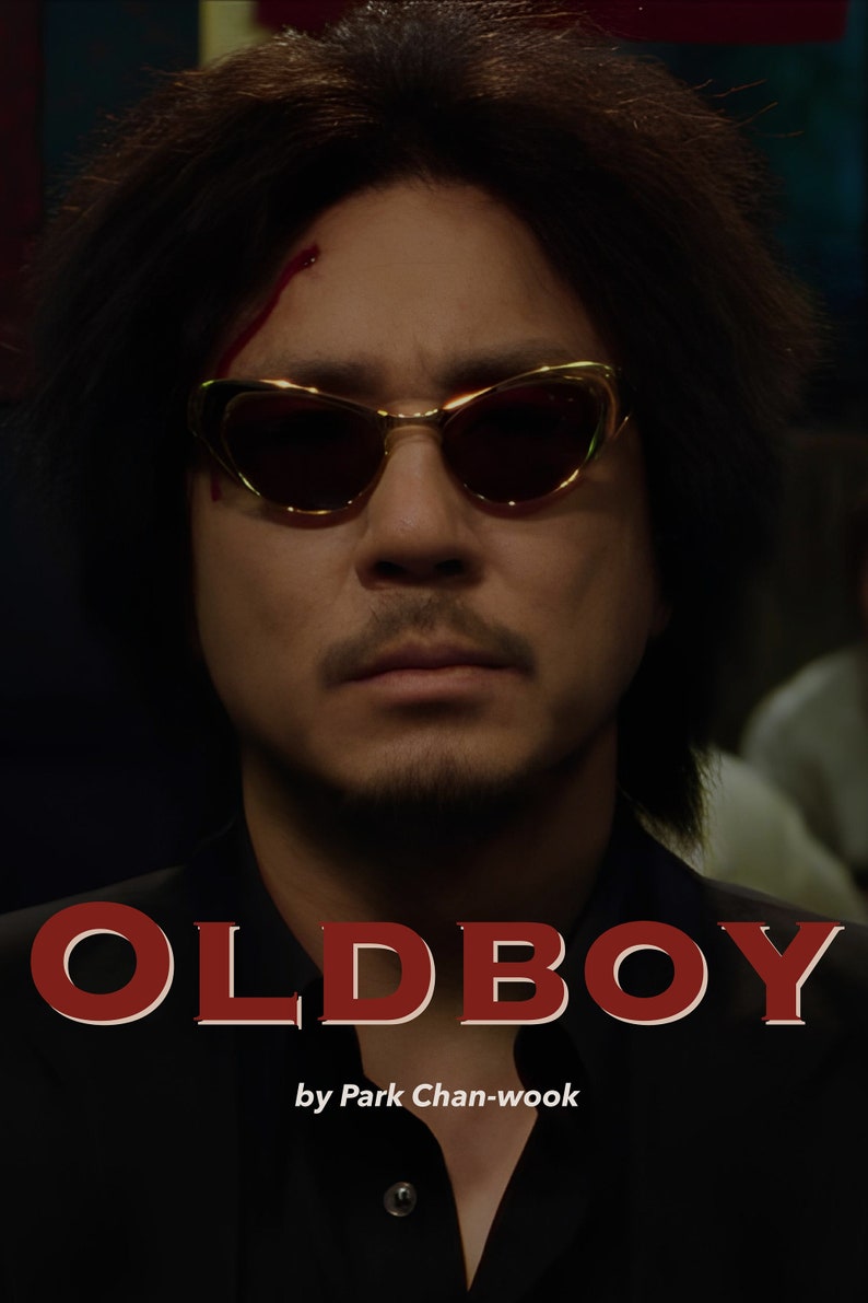 Oldboy Movie Poster: Minimalist Wall Art (digital Download) - Etsy