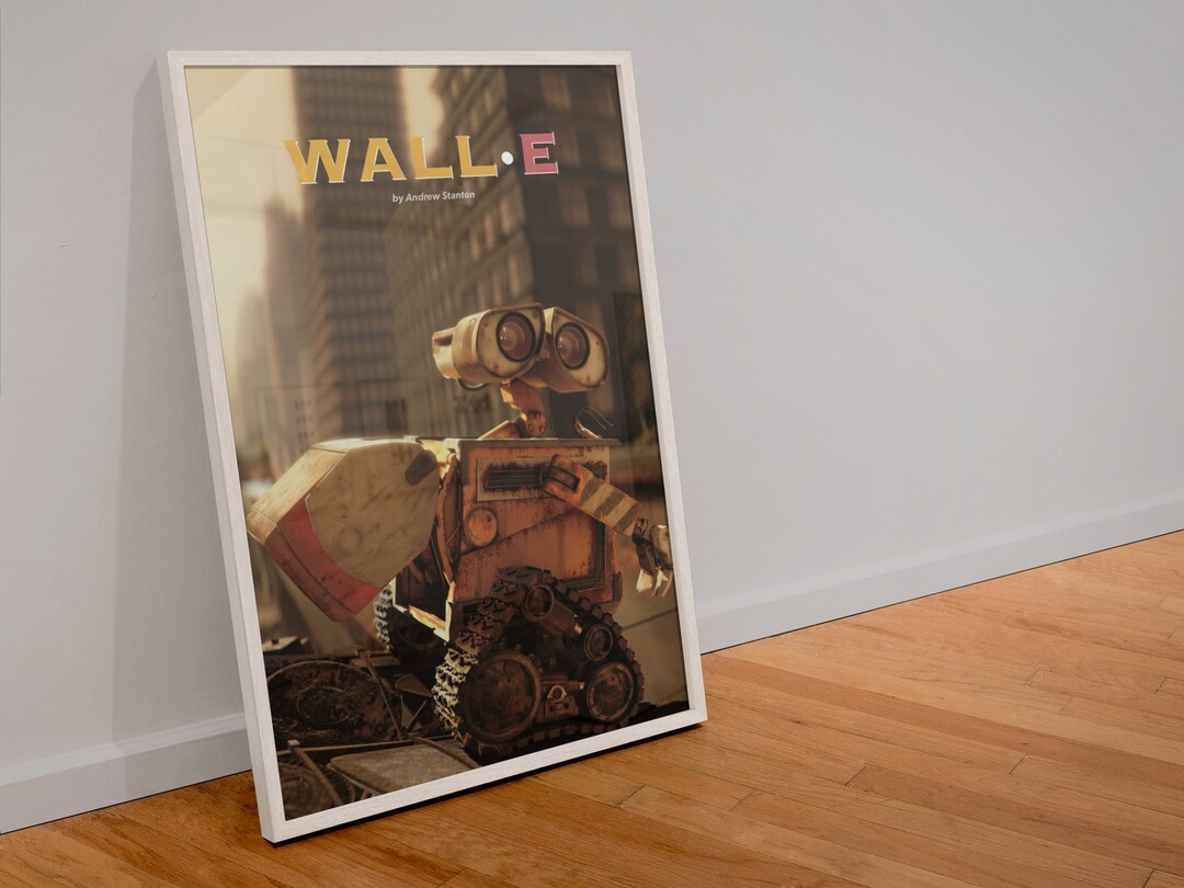 Wall E Poster Digital Movie Poster Printable Movie Poster Wall Art ...