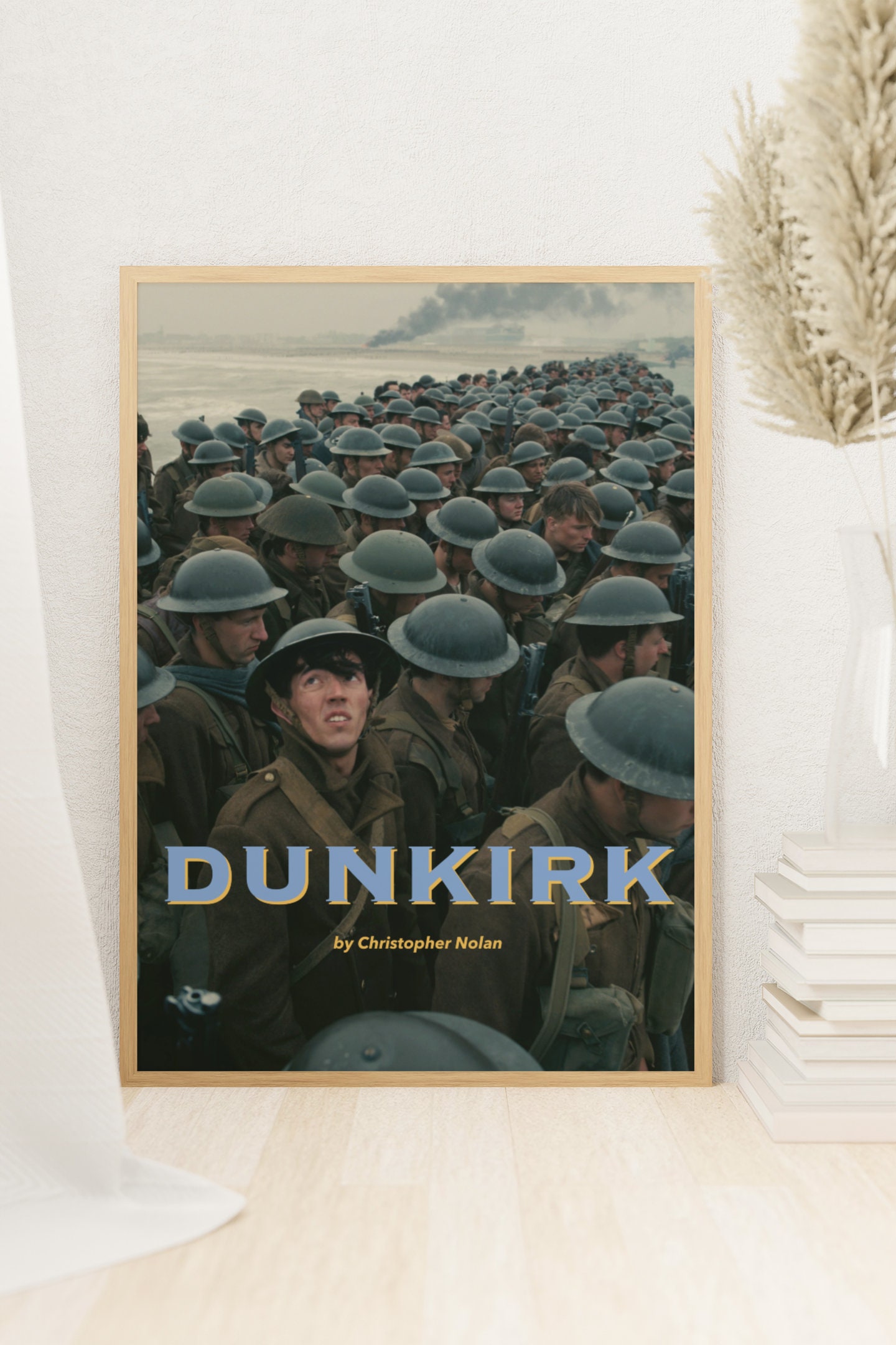 Dunkirk Movie Poster Digital Download, Minimalist Movie Print, Movie Wall Art, Printable Wall ...