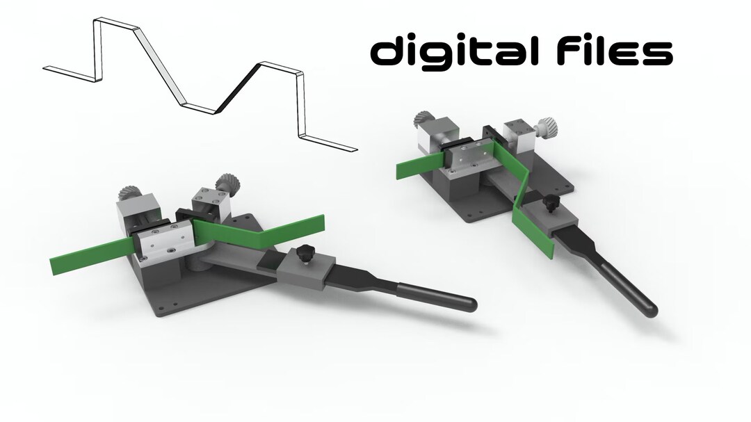 DIY Sheet Metal Bender Plan DXF PDF - Etsy Portugal