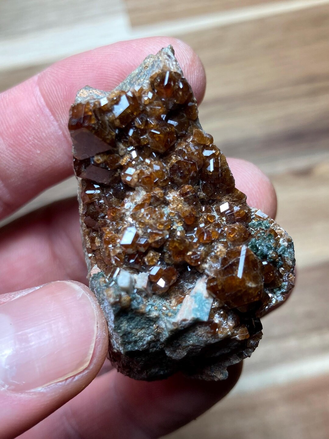 RARE Grossular Garnets on Matrix From Herräng, Sweden - Etsy