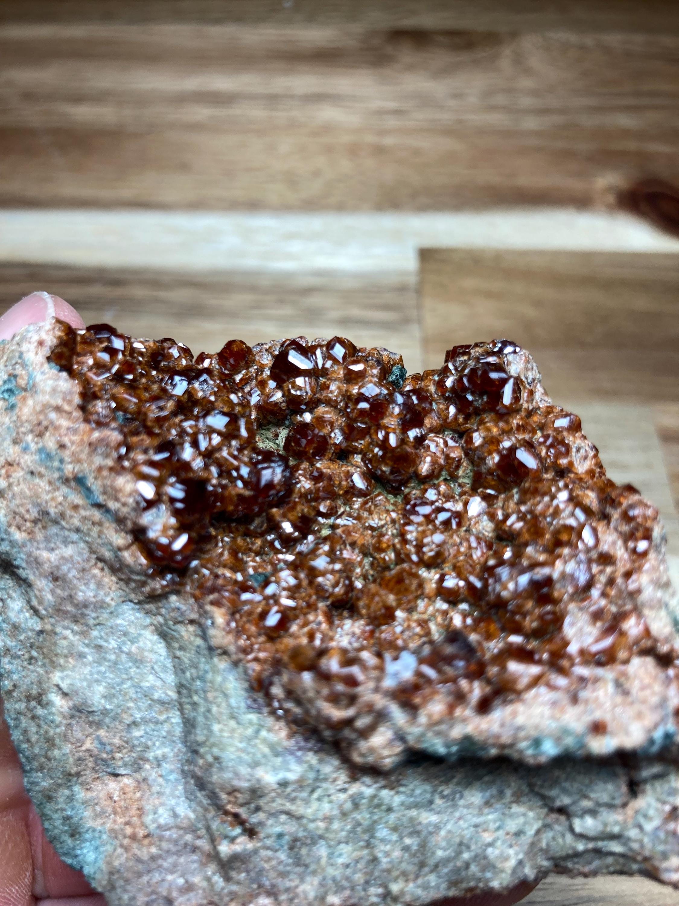 RARE! Grossular Garnets on Matrix From Herräng, Sweden - Etsy