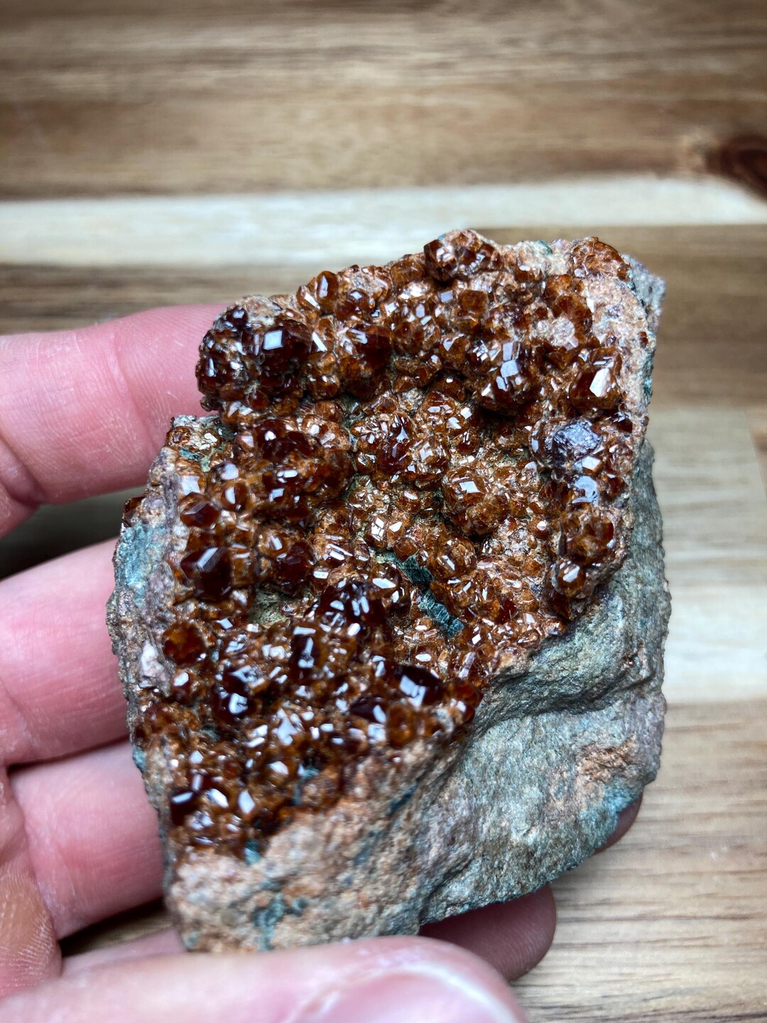RARE! Grossular Garnets on Matrix From Herräng, Sweden - Etsy