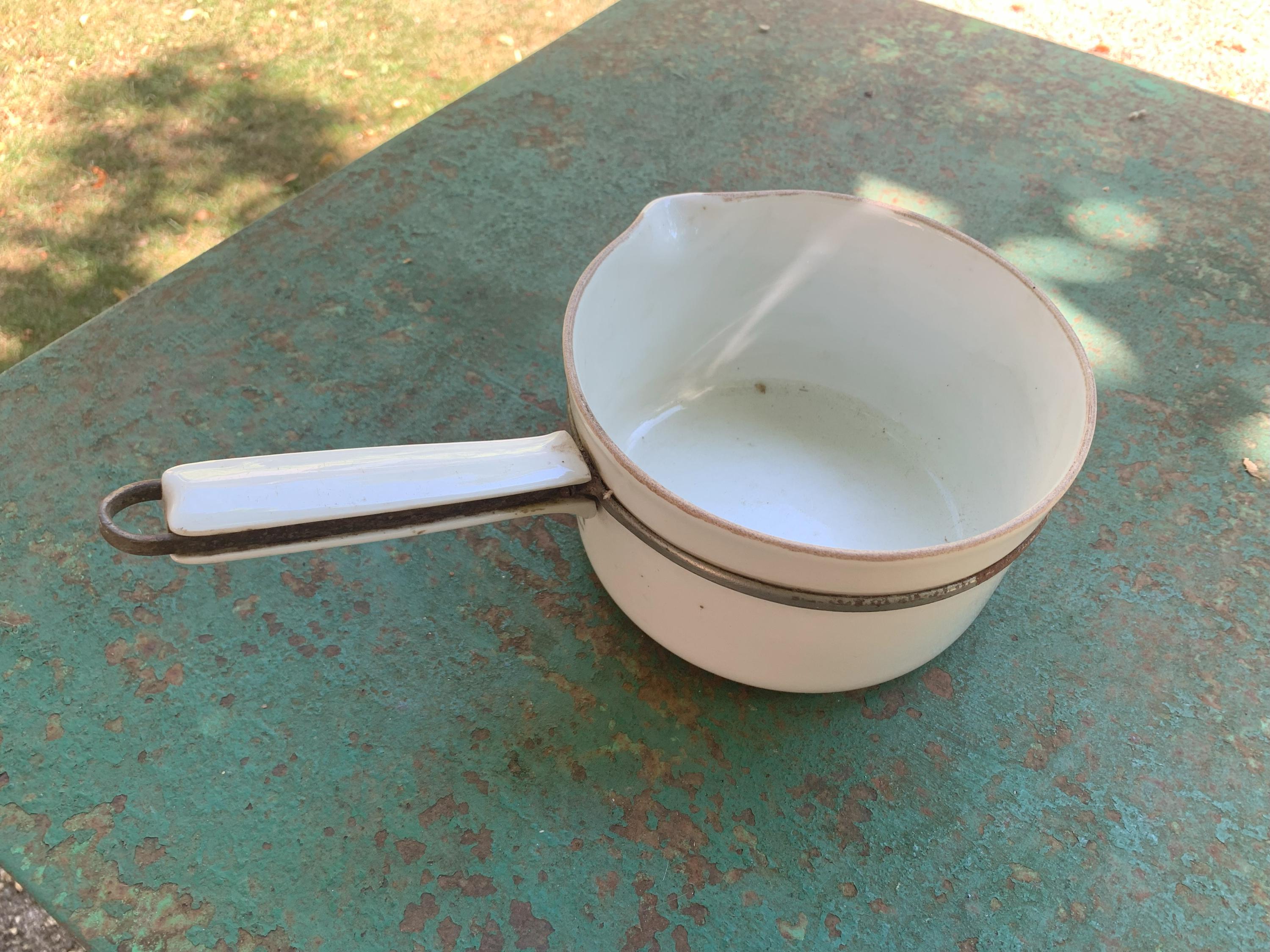 French Aluminite Porcelain Limoges Cooking Pot - Etsy