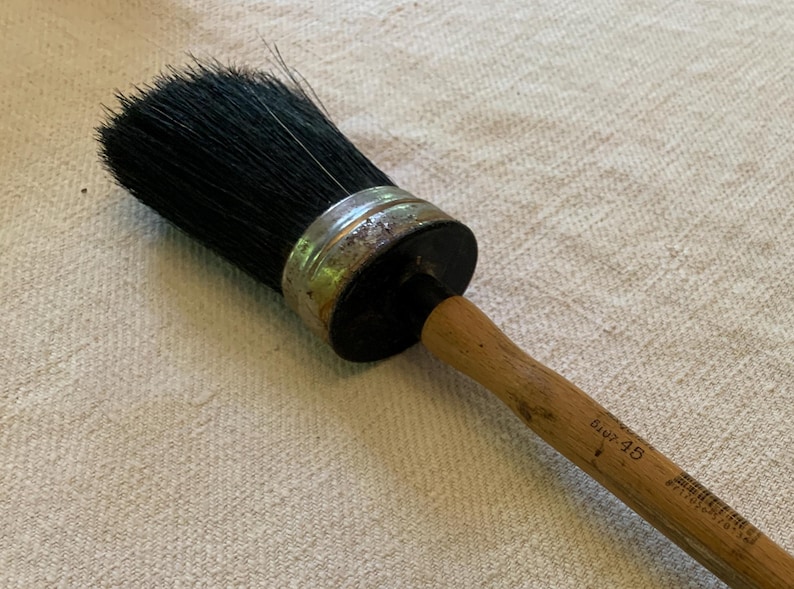 French Vintage Large Artist Paint Brush - Etsy