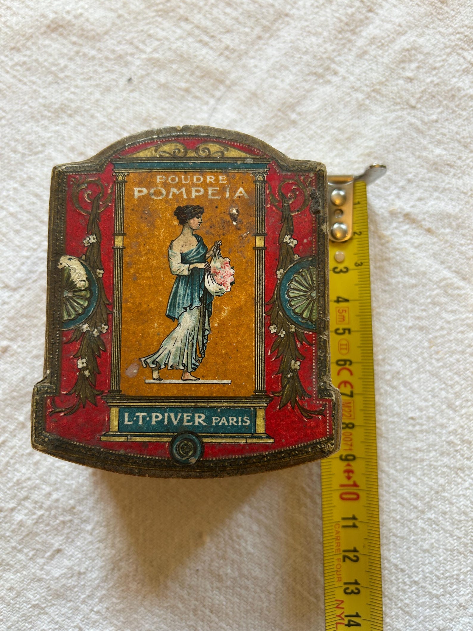 Vintage Perfume Bottle Box L.T. PIVER PARIS 'POMPEIA' 1909 - Etsy