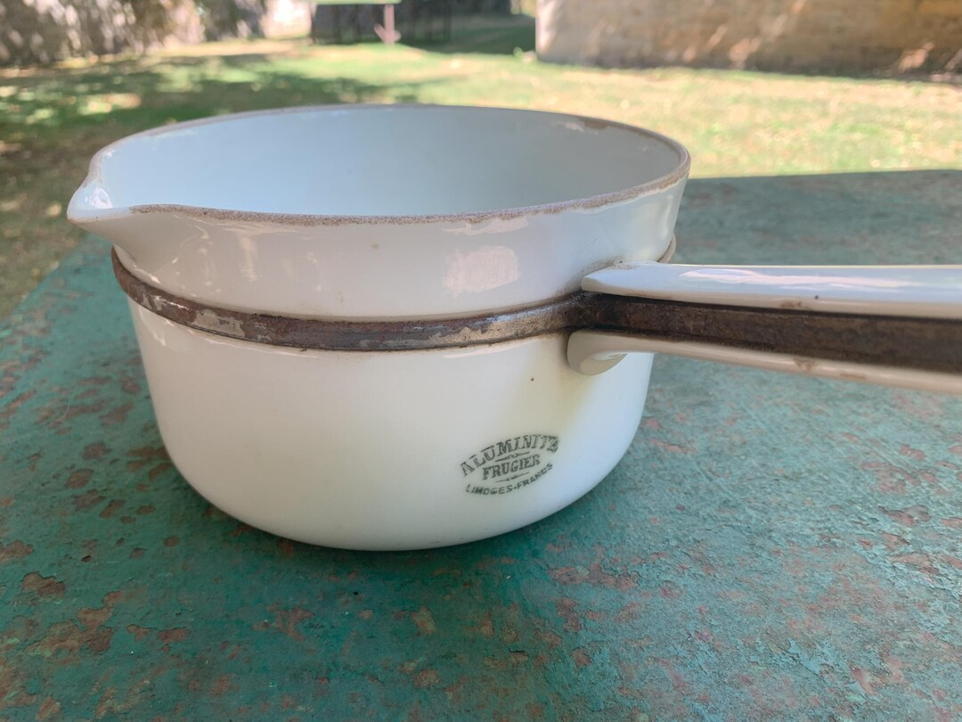 French Aluminite Porcelain Limoges Cooking Pot - Etsy