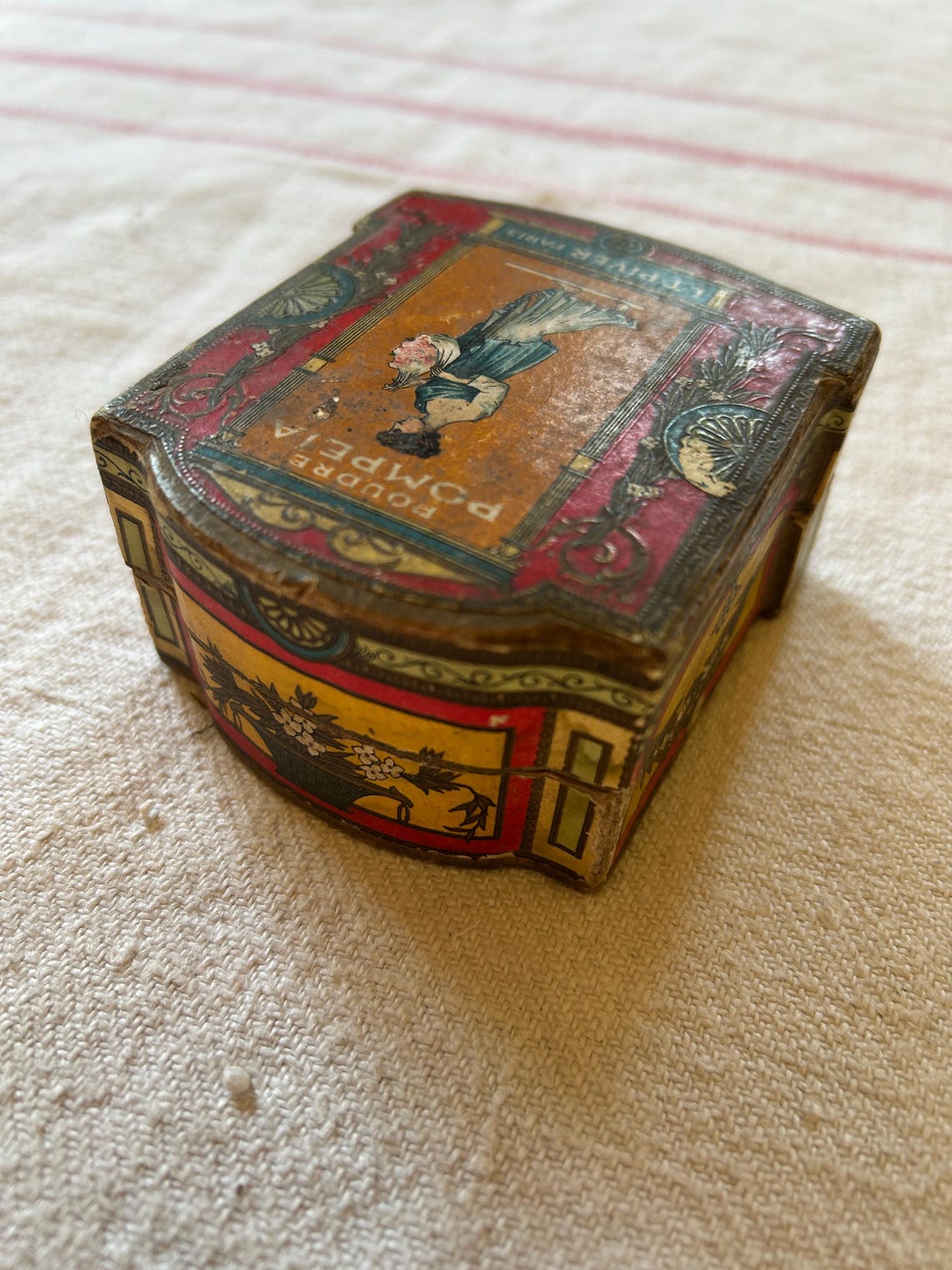 Vintage Perfume Bottle Box L.T. PIVER PARIS 'POMPEIA' 1909 - Etsy