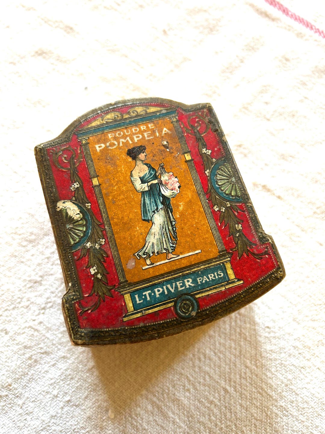 Vintage Perfume Bottle Box L.T. PIVER PARIS 'POMPEIA' 1909 - Etsy