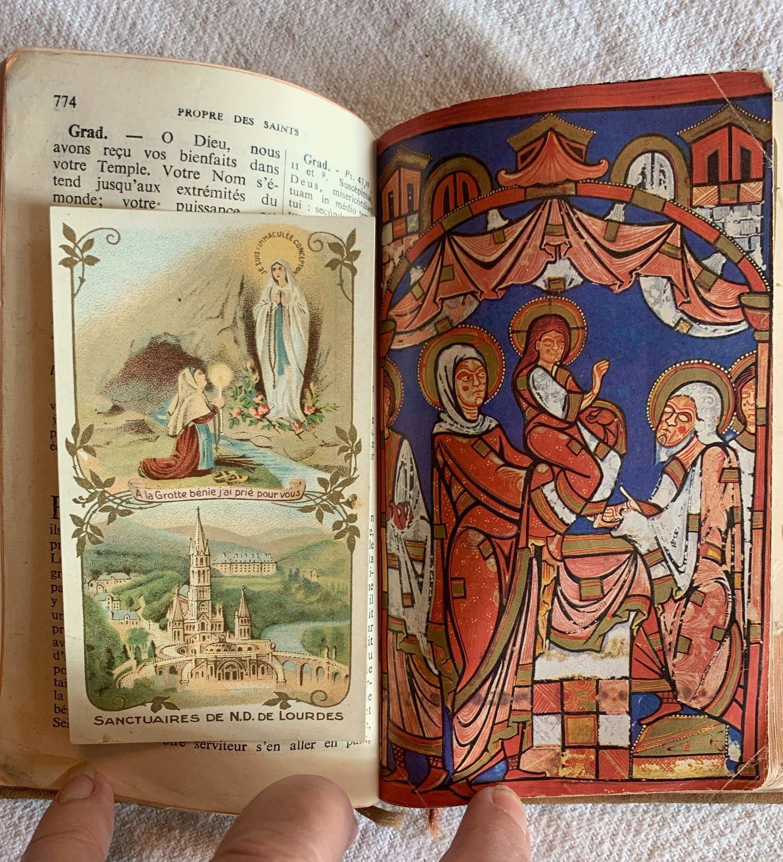 French Vintage Catholic Missel Prayer Book. - Etsy