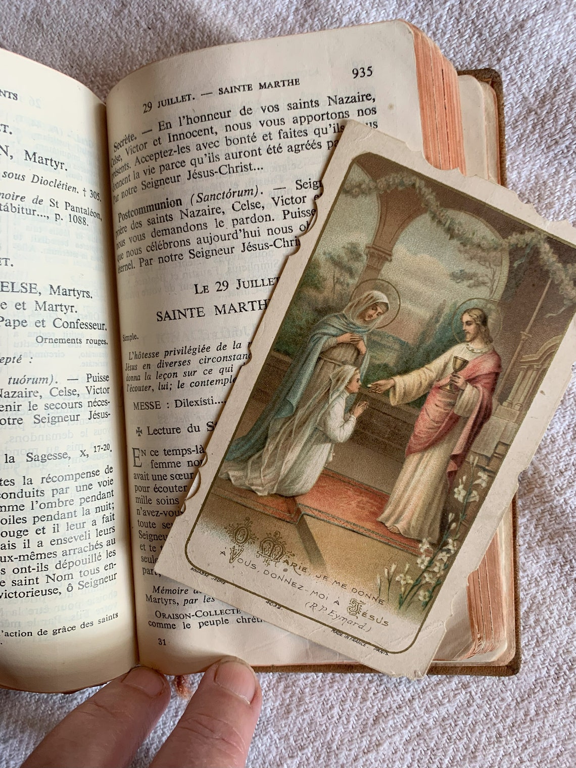 French Vintage Catholic Missel Prayer Book. - Etsy