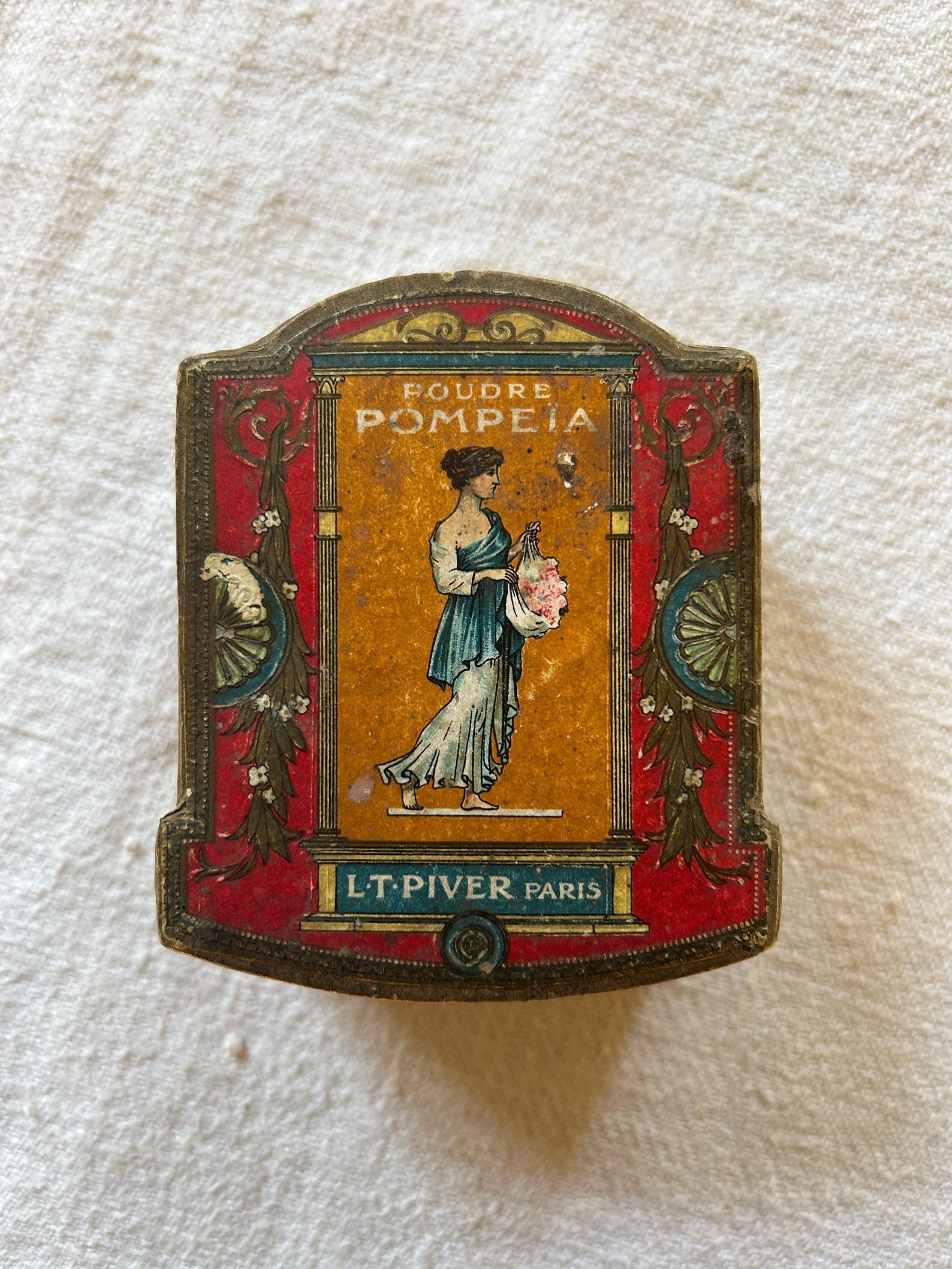 Vintage Perfume Bottle Box L.T. PIVER PARIS 'POMPEIA' 1909 - Etsy