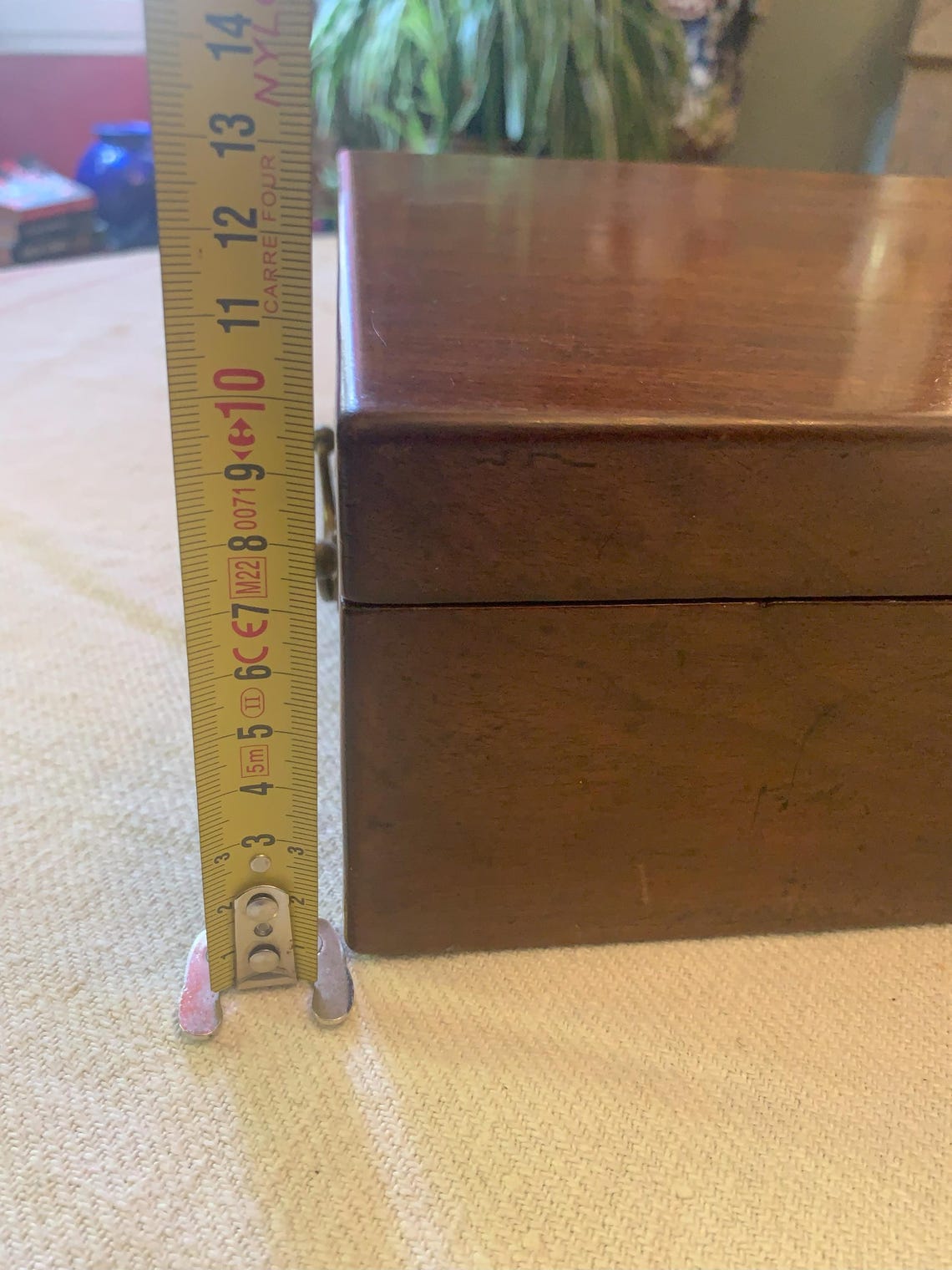 Antique French Mahogany Writing Slope - Etsy