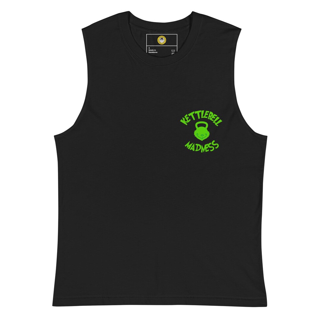 Grinch Themed Workout Muscle Shirt - Etsy