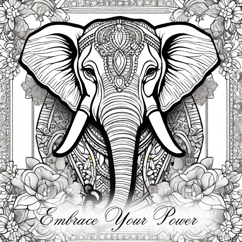 Nature's Palette: Animal-themed Coloring Sheets for Adults, 10 Pages ...