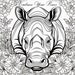 Nature's Palette: Animal-themed Coloring Sheets for Adults, 10 Pages ...