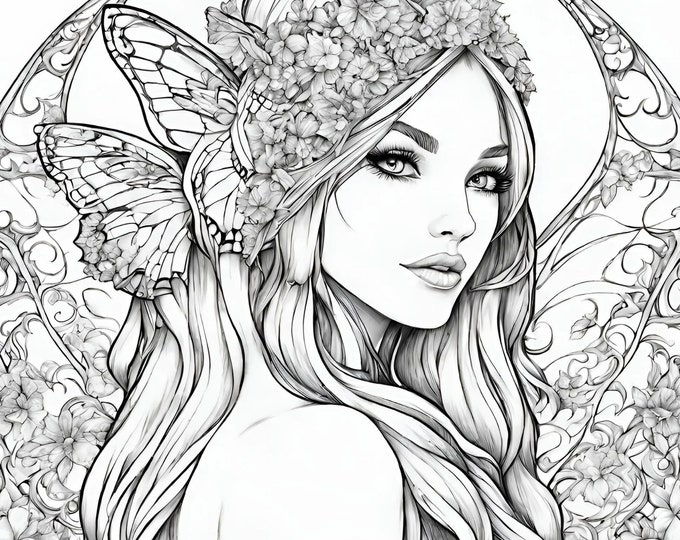 Nature's Palette: Animal-themed Coloring Sheets for Adults, 10 Pages ...