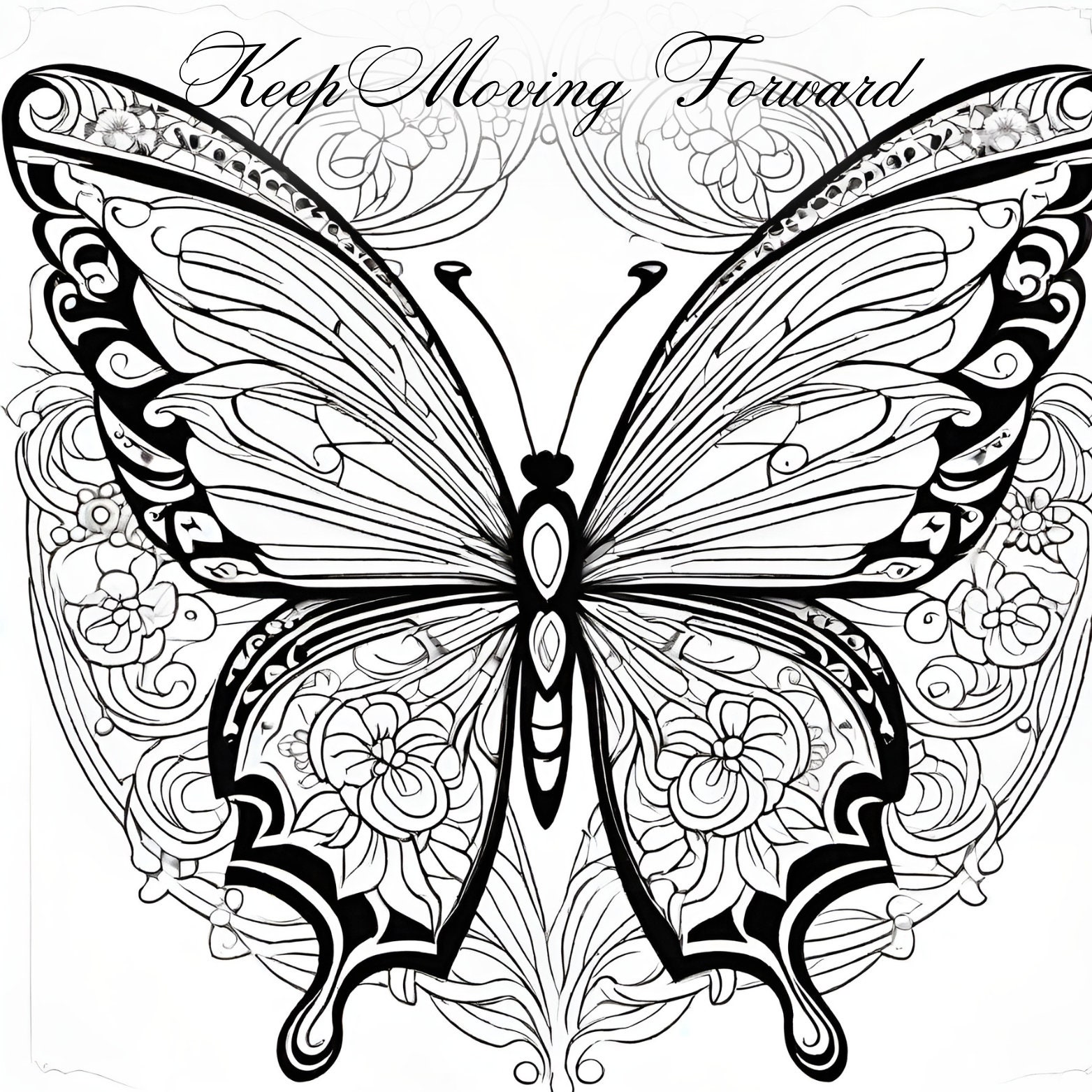 Nature's Palette: Animal-themed Coloring Sheets for Adults, 10 Pages ...