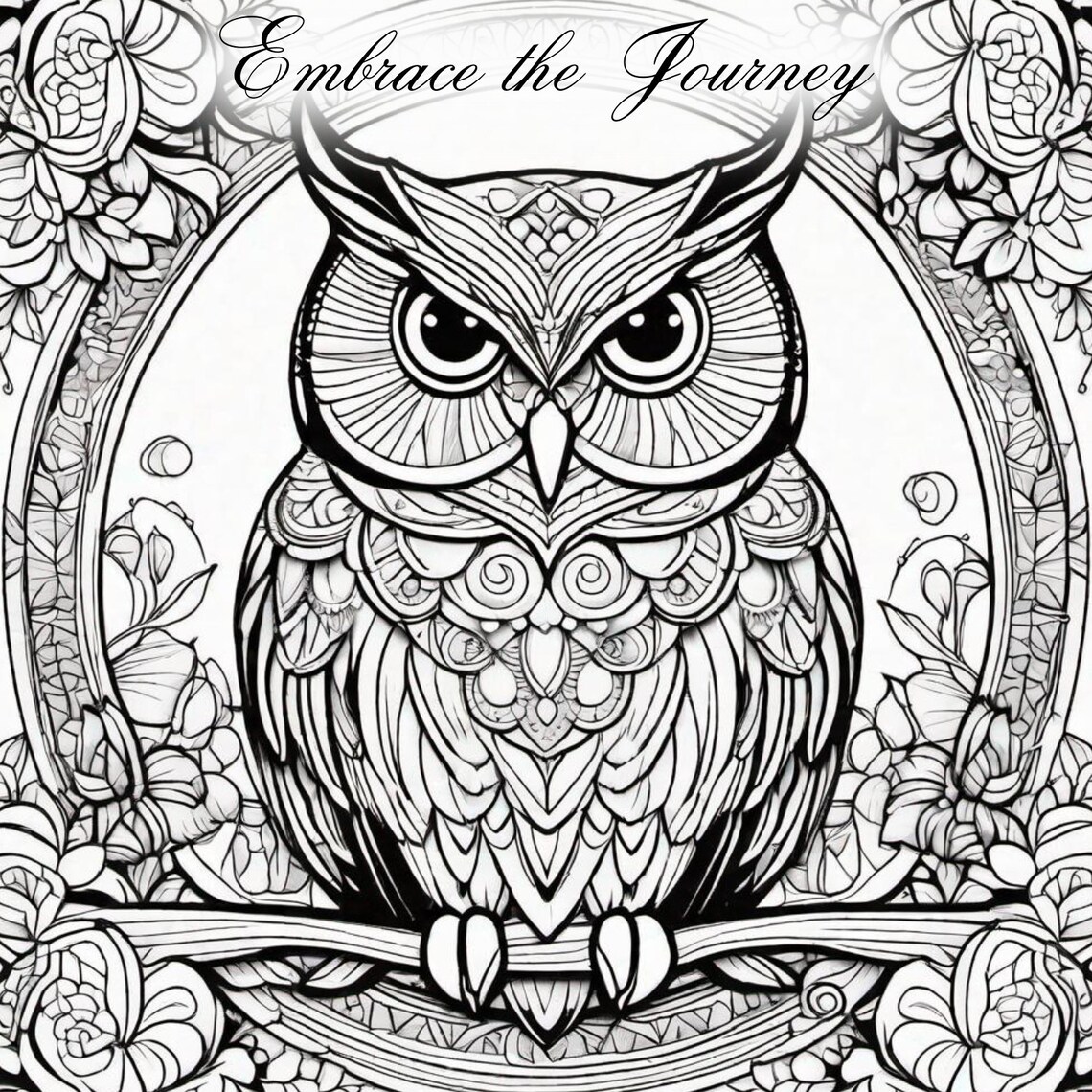 Nature's Palette: Animal-themed Coloring Sheets for Adults, 10 Pages ...