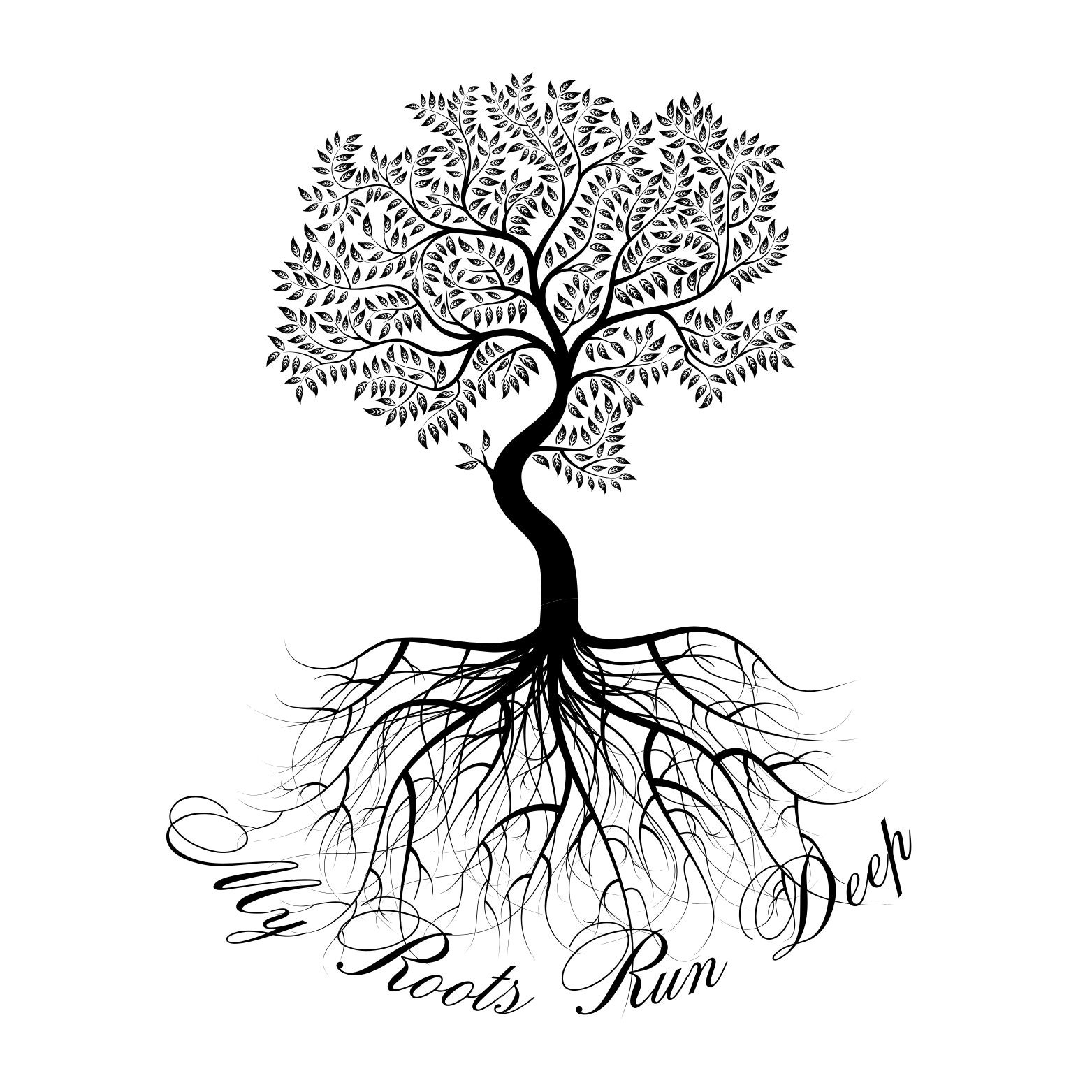 My Roots Run Deep Digital Download Motivational Wall Decor - Etsy