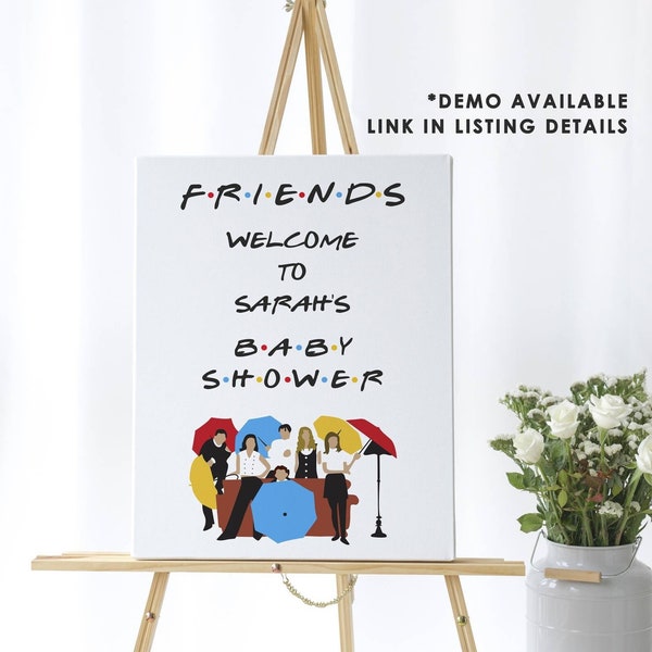 Friends Baby Shower - Etsy
