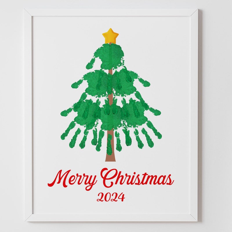 Handprint Tree - Etsy