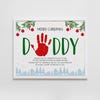 4 Handprints Christmas Lights, Kids Crafts, Merry & Bright, DIY, Memory ...