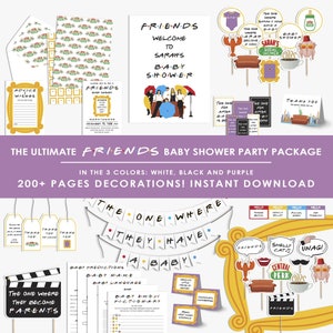 Friends Baby Shower - Etsy