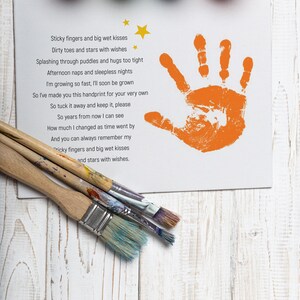 Graduation Handprint Art Poem, End of the Year, Kindergarten ...
