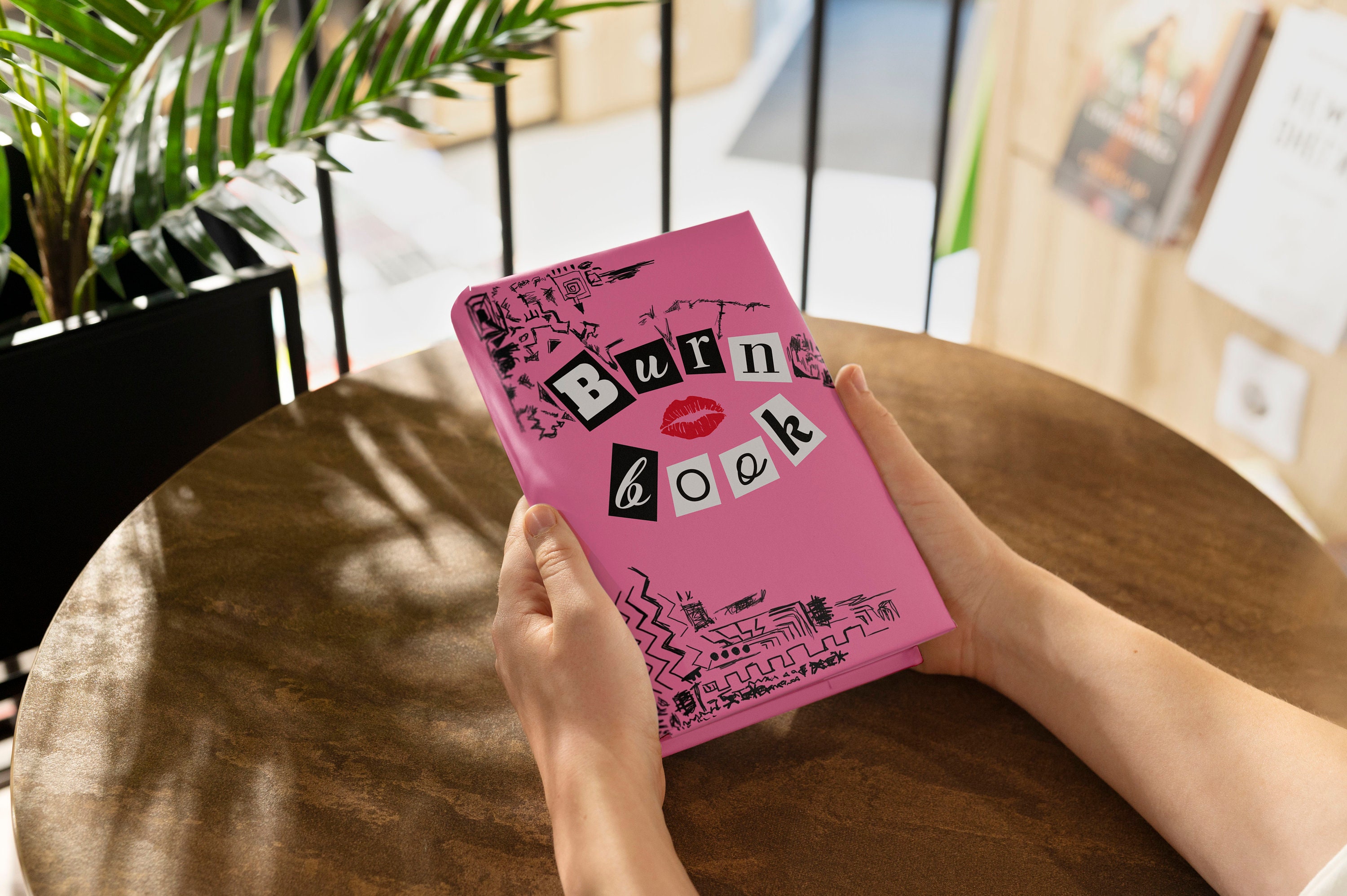 Burn Book Cover, Pdf, Jpeg, Mean Girls Theme Party, DIY, Printable ...