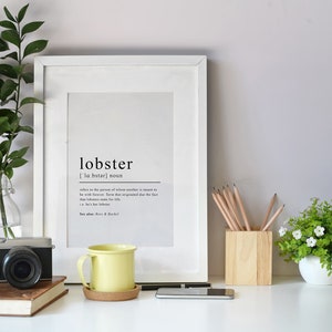 Friends Theme Definition Print, BUNDLE, Lobster, Unagi, Pivot, Moo ...