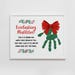 Everlasting Mistletoe Handprint Art, Christmas Baby Toddler Kids Craft ...